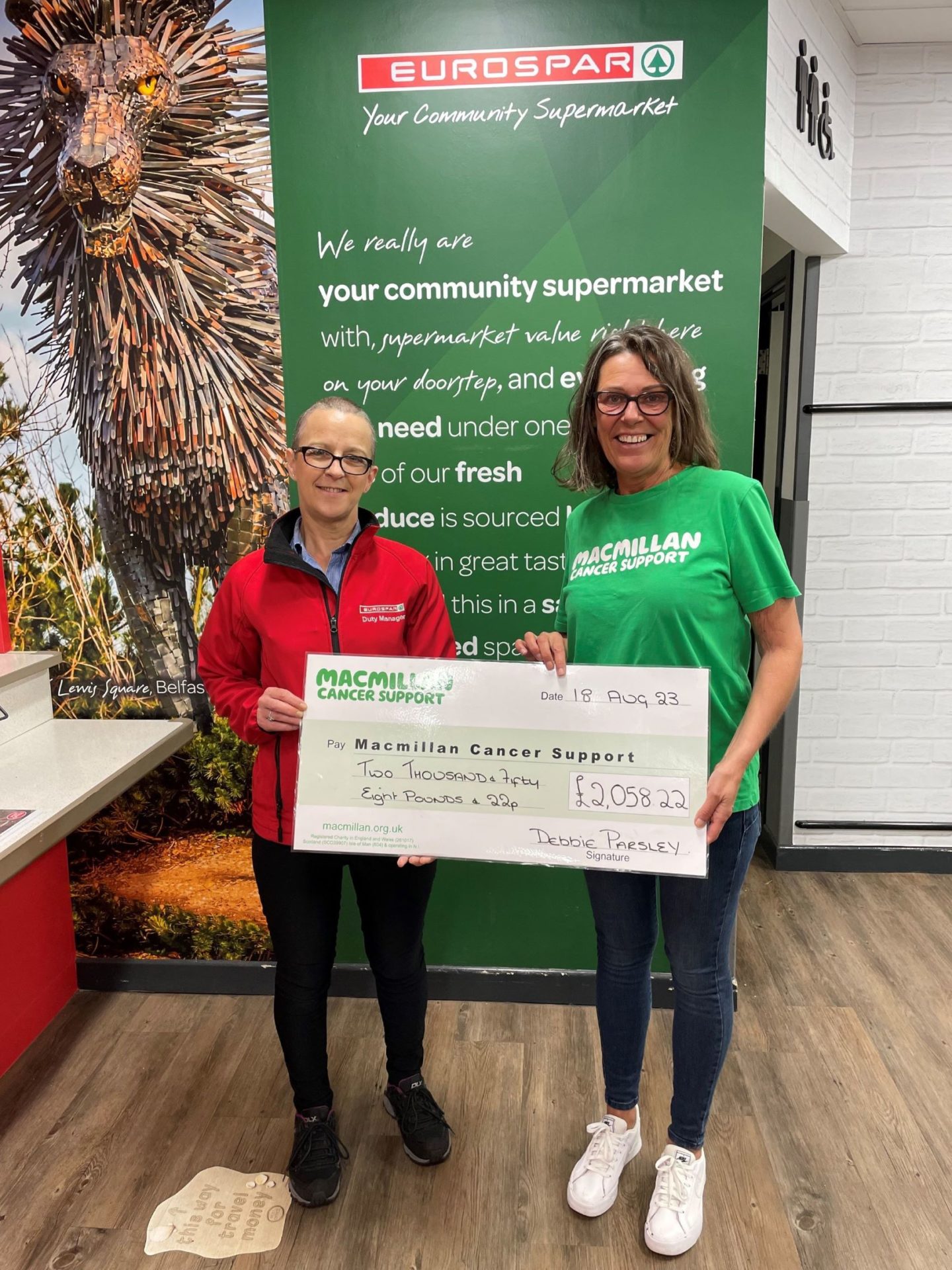 Ballyhackamore retailer braves the shave for Macmillan Cancer Support ...