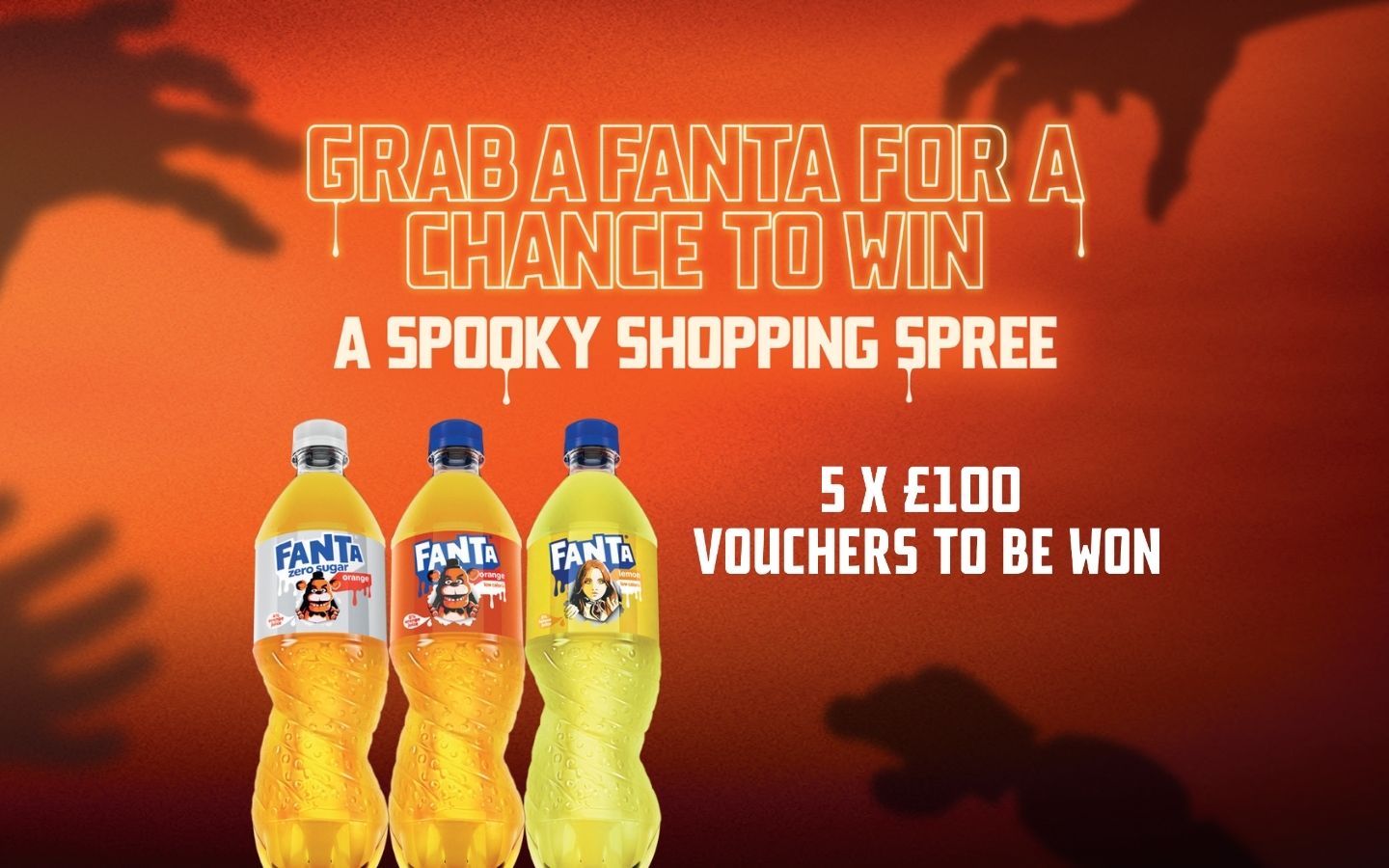 ViVO - Fanta, win a £100 shopping voucher - Henderson Group